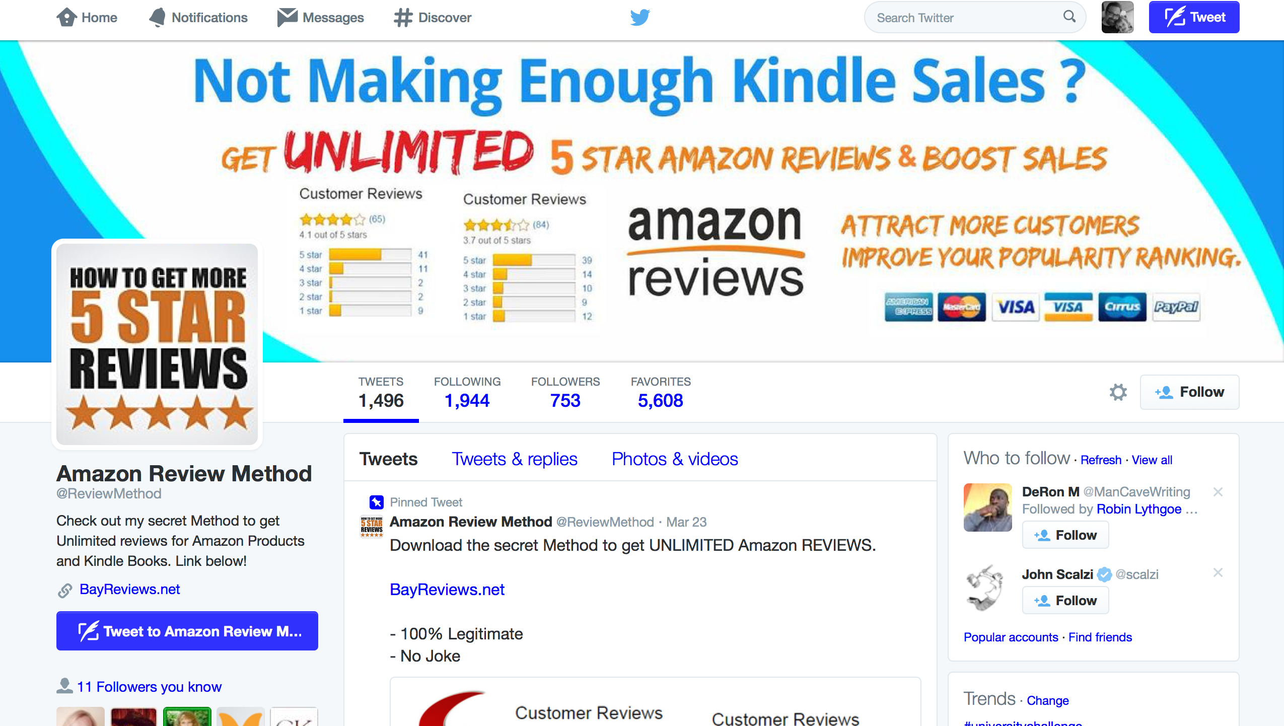 Beware: Weird Retweets of My Best Reviews | Woelf Dietrich