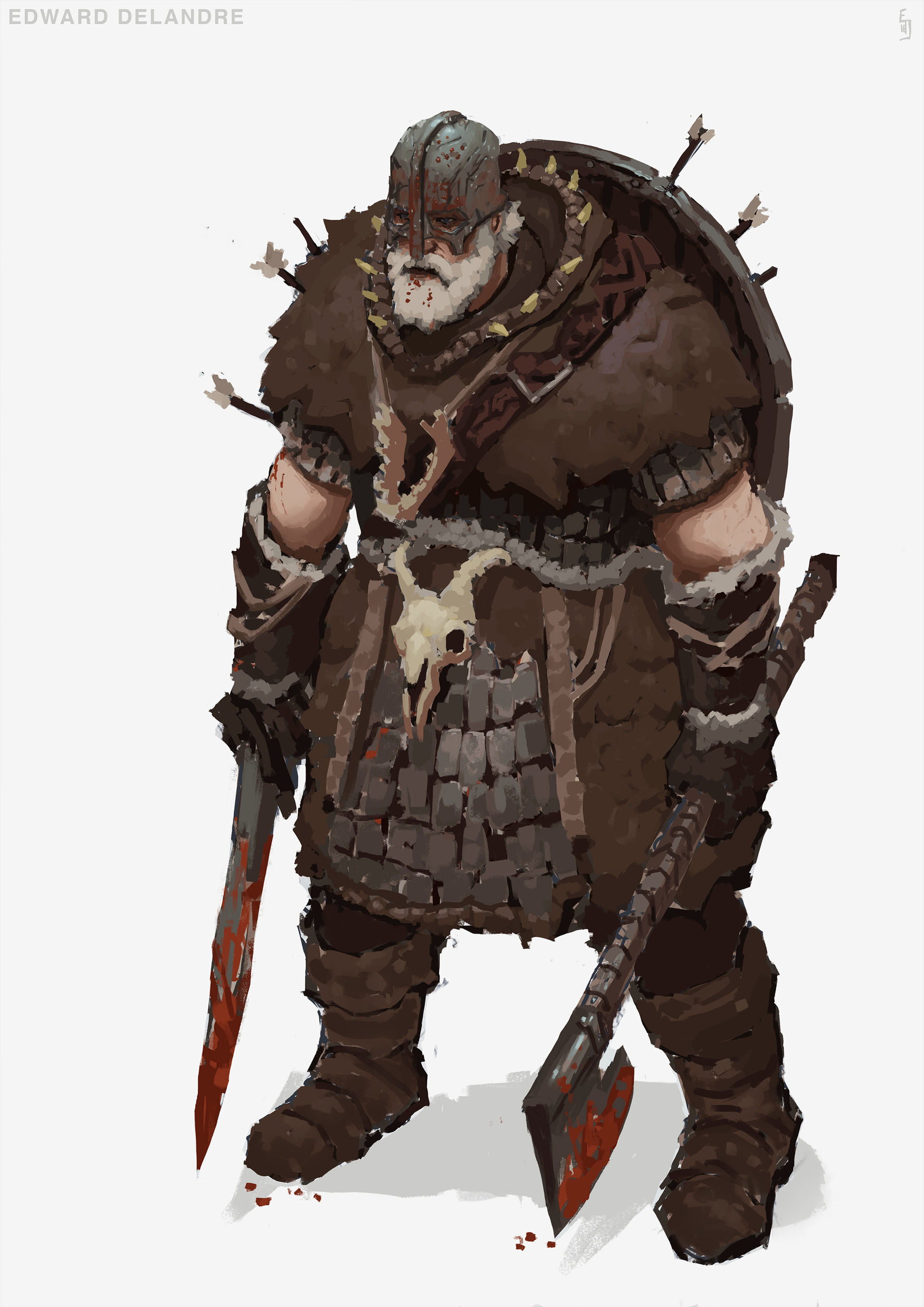 #Art of Fantasy 71: Edward Delandre | Woelf Dietrich